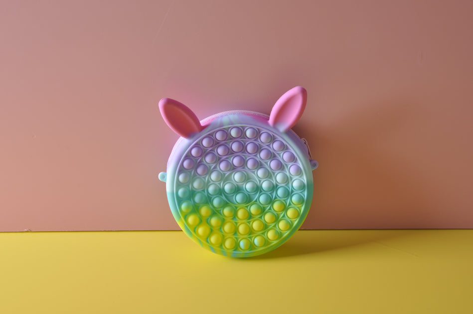 Rabbit Bunny Pop It Fidget Toy Hand Bag Shoulder Bag – HIGHER